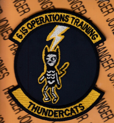 USAF Air Force 6th Intelligence Sq Operations Training IS MI 4" patch c ...