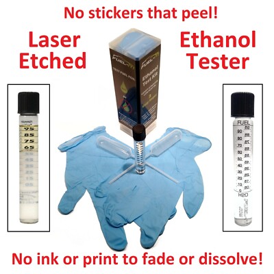 ETHANOL TESTER KIT for E85, ethanol free gas, flex fuel, w/ LIFETIME ...