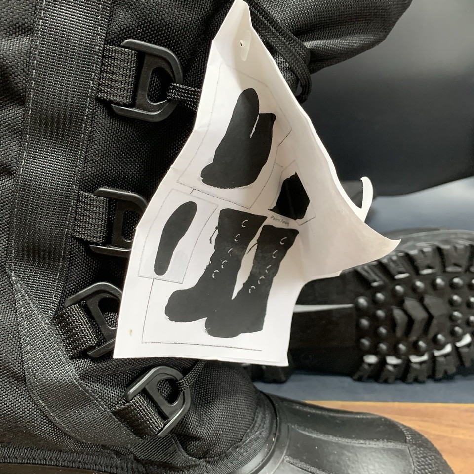 Wiggy's Pac Boots Winter Snow Lamilite Insulated Black Men’s Size 10 ...