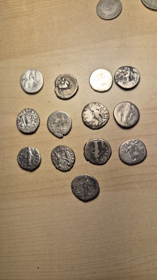 Römische Denarii Silber Nerva Marcus Antonius Piso Republik | eBay.de