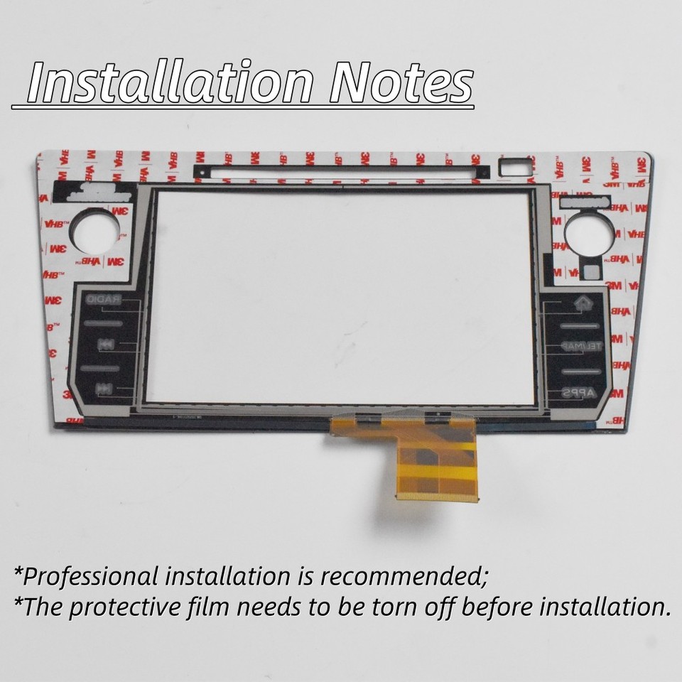 Replacement Touch Screen Digitizer for 2018 /2019 Subaru Legacy ...