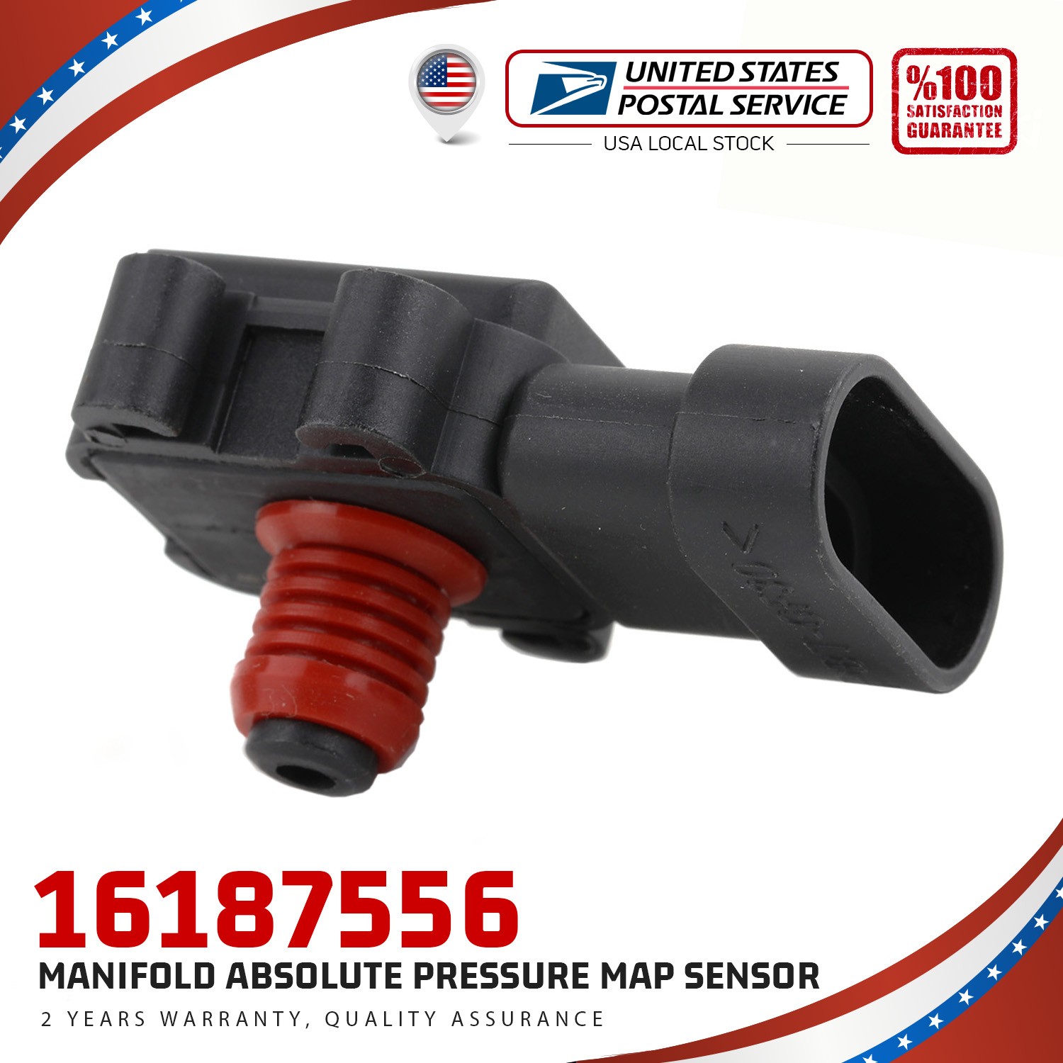 09359409 MAP Manifold Absolute Pressure Sensor Fit Buick Cadillac ...