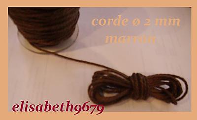 Cordes spéciales ø 2 mm poids pendule comtoise 4 M noire | eBay