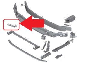MINI NEW GENUINE F54 F55 F56 F57 F60 WASHER FLUID RESERVOIR MOUNT ...