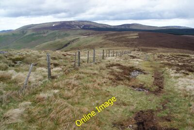 Photo 12x8 The Pennine Way heading towards Kings Seat Russell's Cairn ...