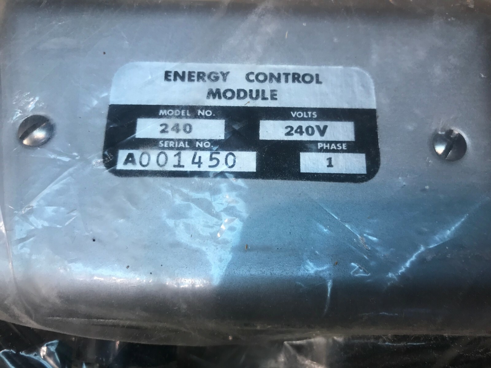 ECM International energy control module Model 240 240 volt 1 phase ...