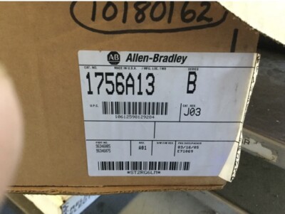 Allen-Bradley 1756-A13 B Controllogix 13 Slots Chassis New Silver ...