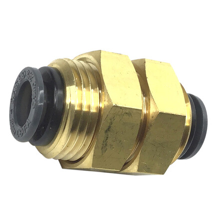 Tectran 87605 Air Brake Air Line Union 3/8 In. Tube Size, Composite ...