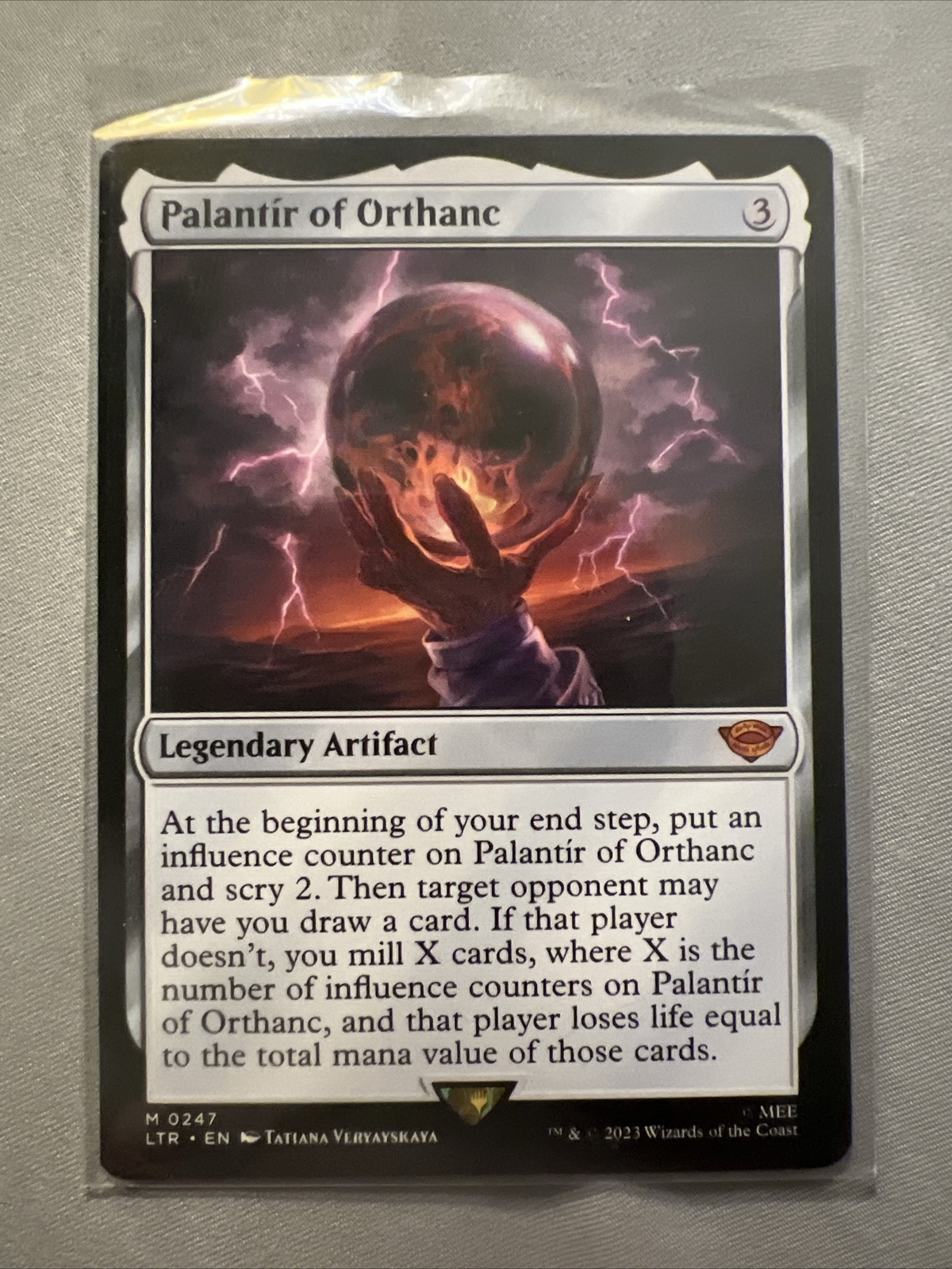 MTG Palantir of Orthanc The Lord of the Rings: Tales of Middle-earth ...