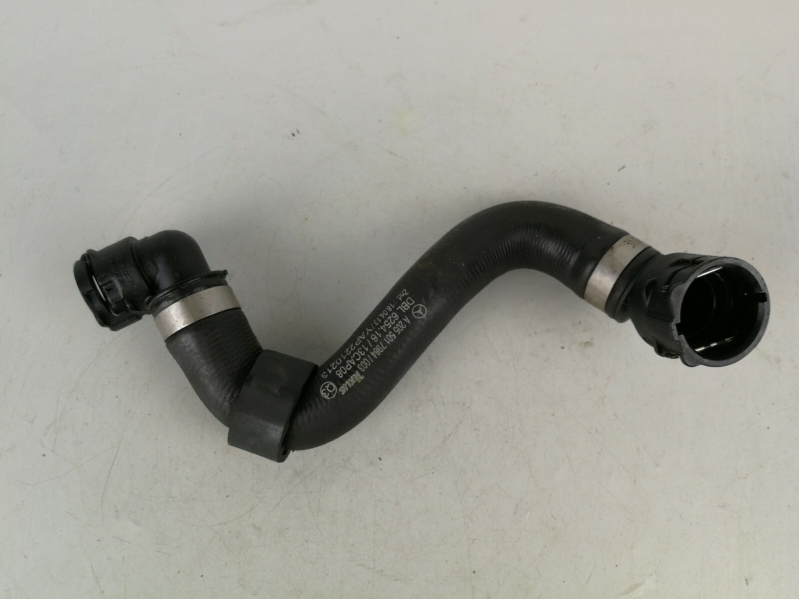 Mercedes Benz C Class W205 Engine Coolant Water Fluid Hose Line Pipe ...