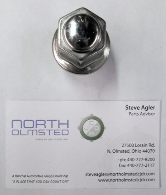 Wheel Lug Nut Mopar 6507826AA for sale online | eBay
