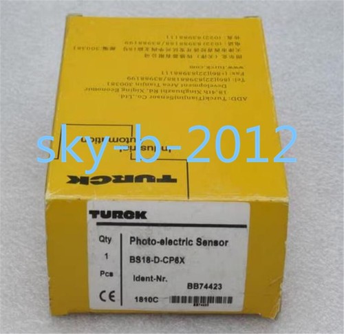 1 PCS NEW IN BOX TURCK Sensors BS18-D-CP6X | eBay