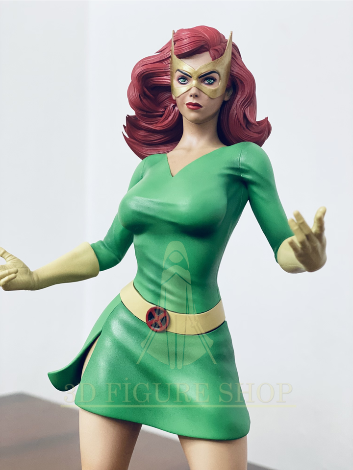 Jean Grey/3d Figure (25cm) Professional Hand Painted | eBay