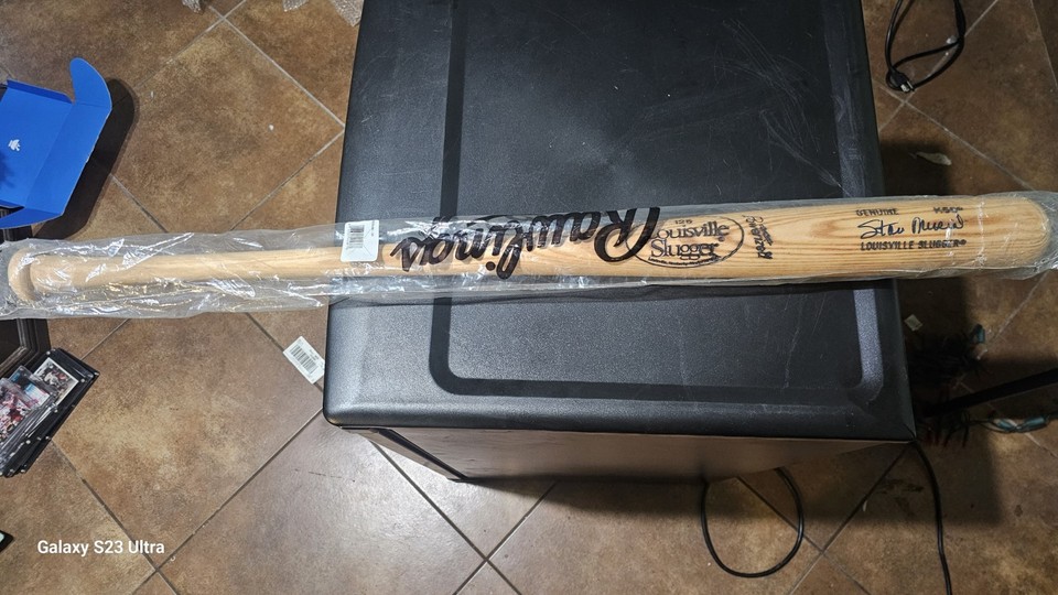 Stan "The Man" Musial Signed K55 Louisville Slugger Bat St. Louis ...