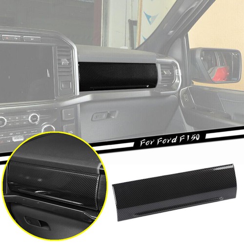 For 2021-2023 Ford F150 F-150 Carbon Fiber Co-pilot Front Storage Box ...