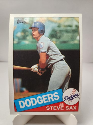 1985 Topps Baseball Steve Sax #470 | eBay