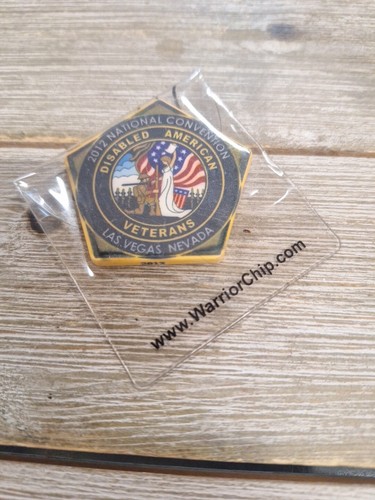 2012 National Convention For Disabled America Veterans Warrior Chip | eBay