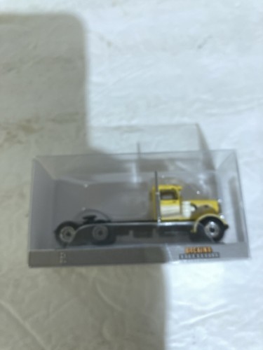 Brekina 1955 Peterbilt 281 Semi Truck Tractor Yellow & White 85753 HO 1 ...