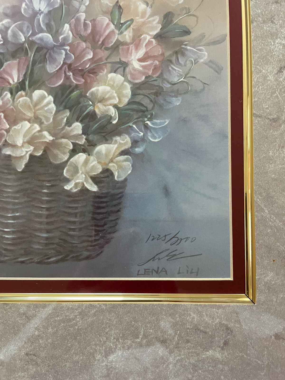 2 Lena Liu Signed and Numbered Limited Edition Print, Matted and Framed ...