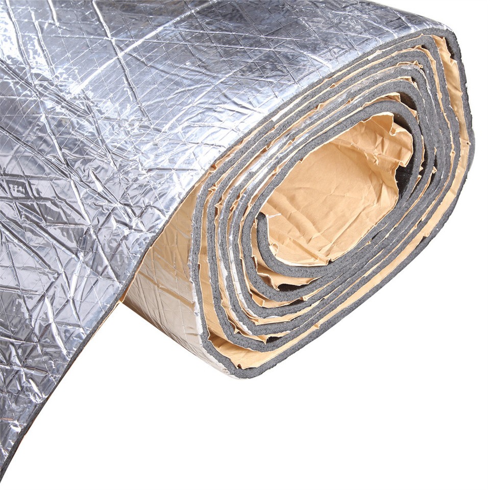 Sound Deadener Mat Car Heat Shield Insulation Cover For UTV ATV Polaris ...
