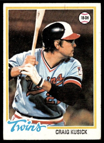 1978 Topps Baseball #137 Craig Kusick Minnesota Twins | eBay