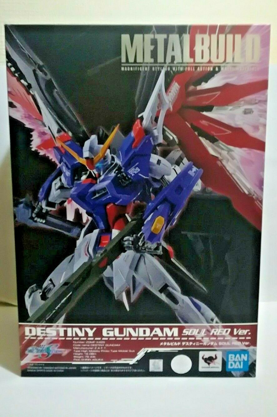 BANDAI METAL BUILD Destiny Gundam SOUL RED Ver. Tamashi Nations 2020 ...