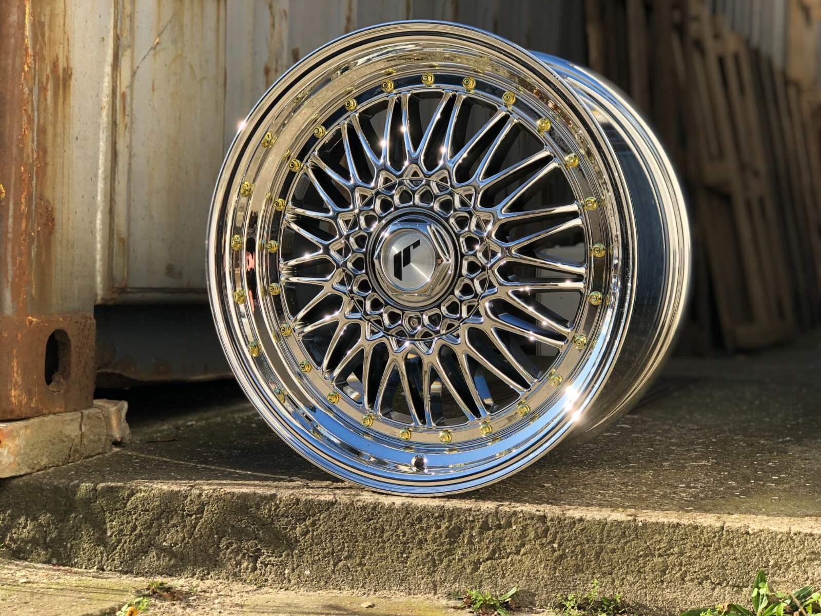 8j + 9j RETRO JR Wheels JR9 16 Zoll 4x100 VW Golf 1 2 3 BMW E30 Audi 80 ...