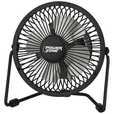 PowerZone 4" High Velocity 1 Speed Fan. New In Box! Cooling Relief! | eBay