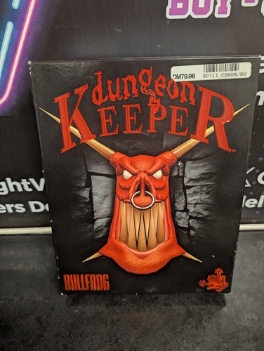 Dungeon Keeper Big Box PC CD-ROM Game Complete Bullfrog Vintage Retro ...