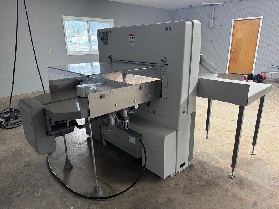 2006 Polar 78X Programmable Guillotine Paper Cutter Air Tables ...