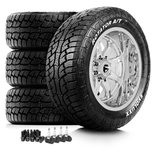 Fuel D748 HAMMER 20x10 -18 mm 6x135 Wheels, Rim package w Tire For Ford ...
