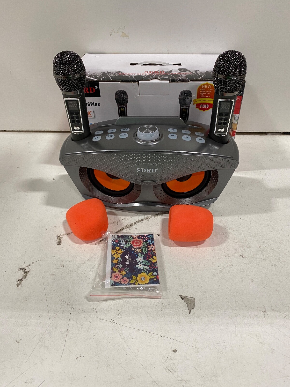 SDRD SD306 Bluetooth Karaoke System | eBay