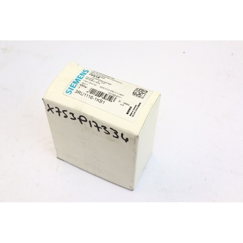 Siemens 3RU11161KB1 3RU1116-1KB1 relais sécurité (B1234) | eBay