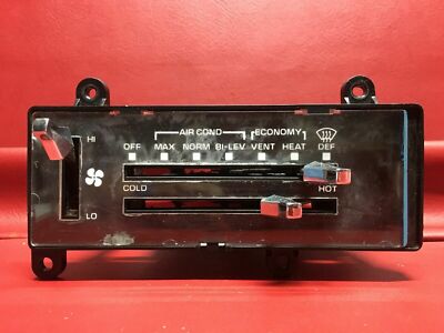 1983-1987 Chevy GMC Truck 83-91 K5 Blazer Suburban Heater A/C Climate ...