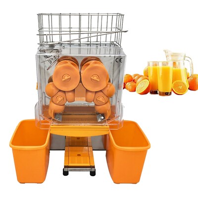 110V Commercial Orange Juice Extractor Orange Squeezer Juice Press ...
