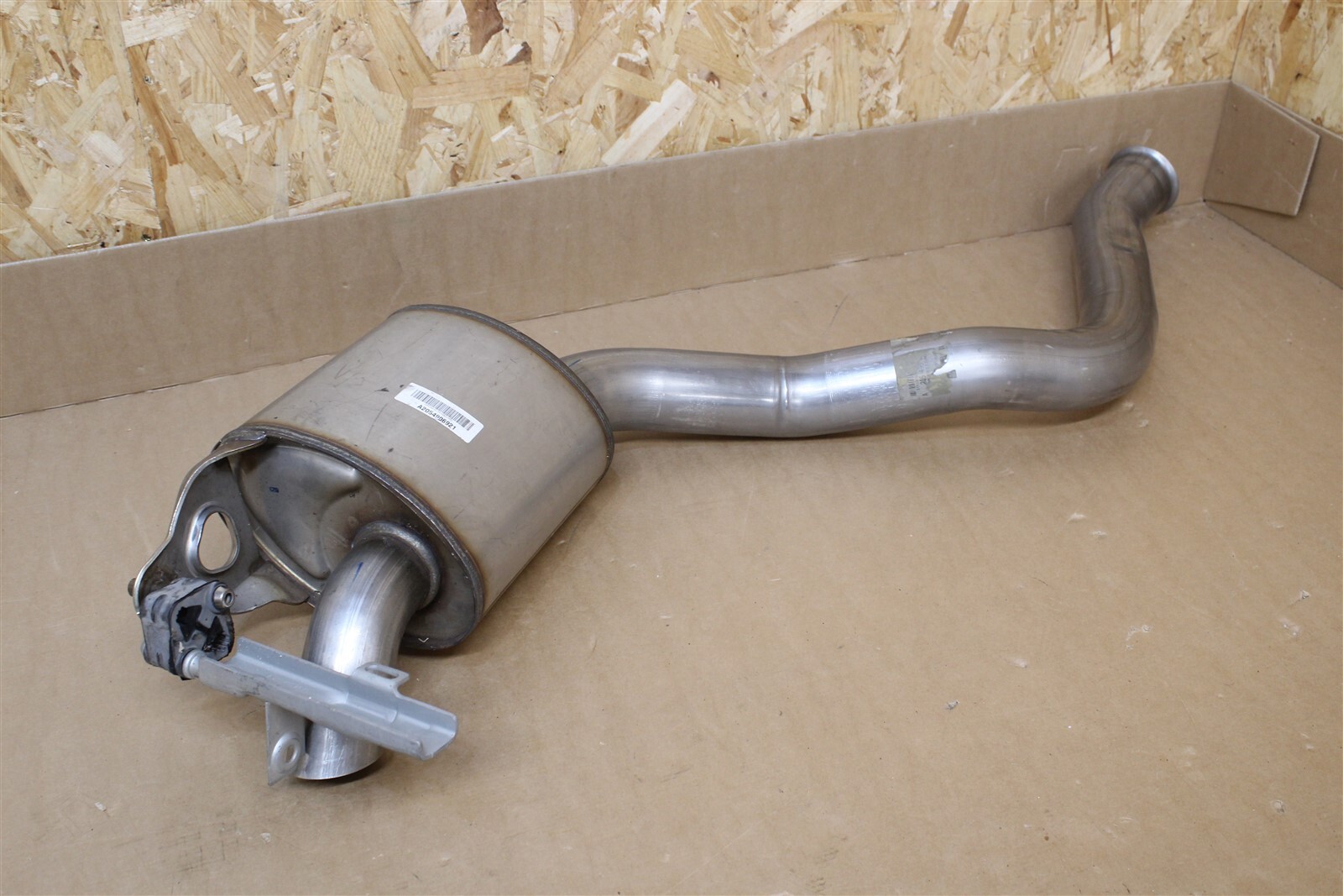 Exhaust Silencer MERCEDES W205 C Class 2014 on 2.1 Rear Muffler ...