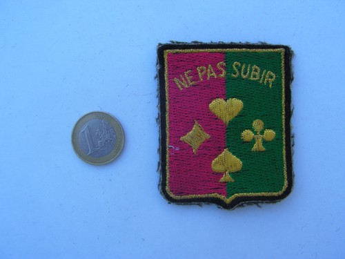 patch ancien MILITAIRE blason 2eme régiment (c65) | eBay