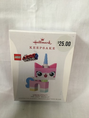 HALLMARK DISNEY LEGO UNIKITTY LEGO MOVIE 2 CHRISTMAS ORNAMENT NEW IN ...