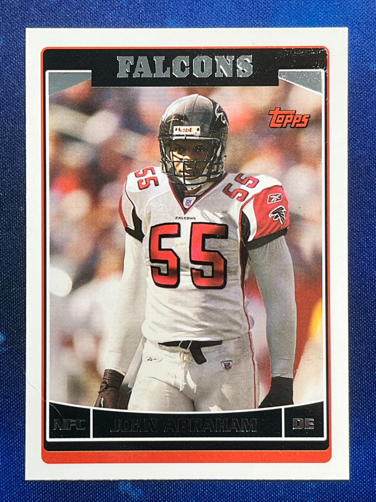 2006 Topps Football #59 John Abraham Atlanta Falcons | eBay