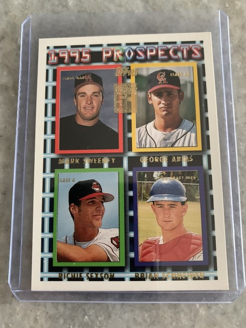 1995 Topps Traded & Rookies - Prospects Back says Mike Sweney; but Mark ...