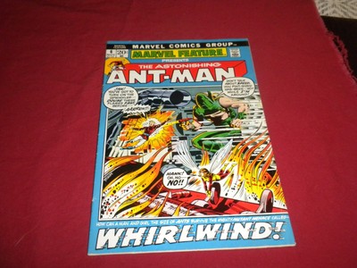 BX7 Marvel Feature #6 marvel 1972 comic 7.5 bronze age ANT-MAN! VISIT ...
