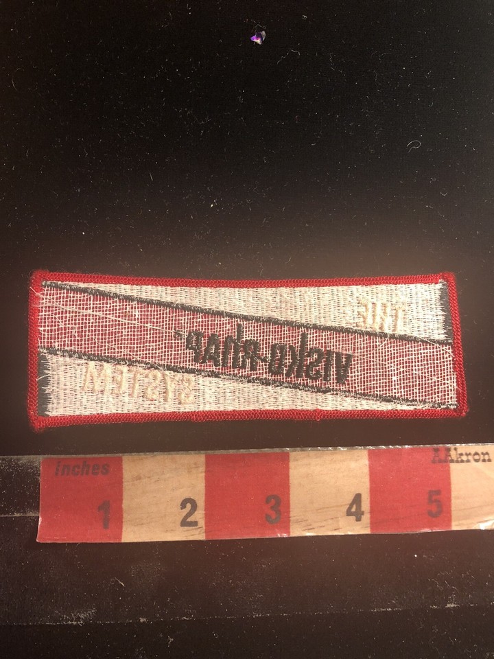 Vtg Farmer Related Pesticide THE VISKO-RHAP SYSYEM Advertising Patch ...