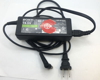 Genuine Sony Laptop Charger AC Adapter Power Supply VGP-AC19V37 ADP ...
