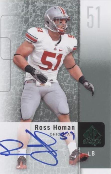 2011 SP Authentic - Ross Homan #66 Autographs (AU, RC) for sale online ...