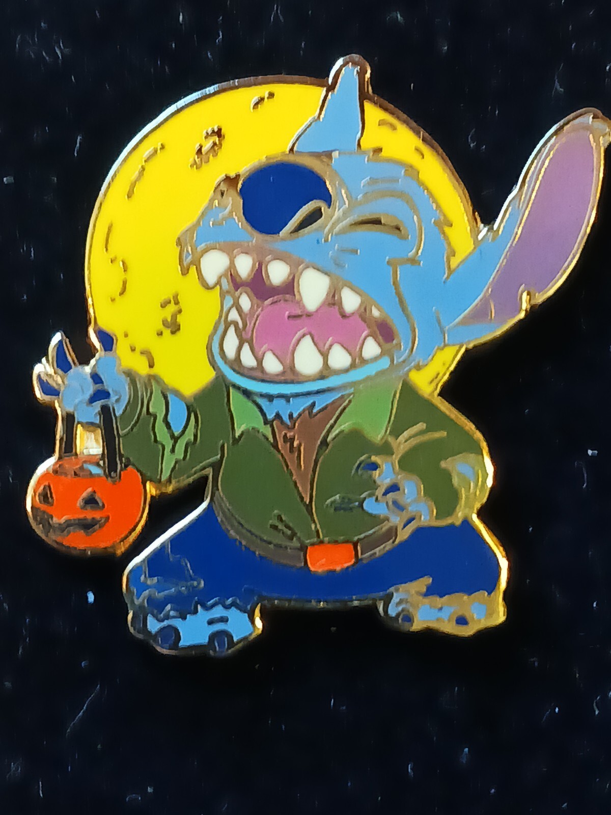 DISNEY PIN LE STITCH AS WEREWOLF MICKEY O LANTERN MYSTERY LILO ...