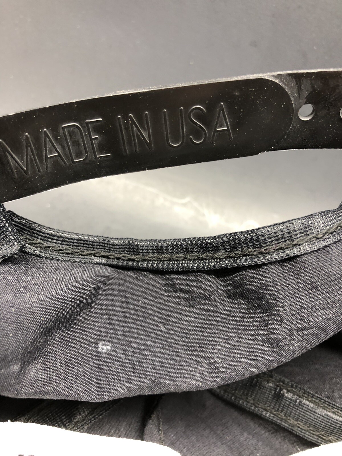 GM / UAW - Black Gray - Baseball Cap- Strap Back Adjustable - Made In ...