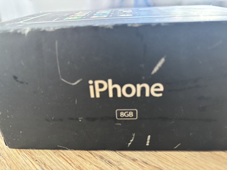 BOXS Only- Original 1st Gen Apple iPhone Empty Box With Booklets ...