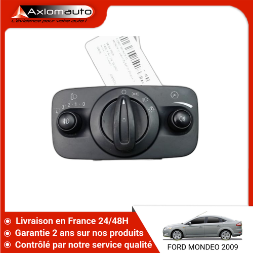 🇫🇷 INTERIEUR COMMANDE PHARES FORD MONDEO III Phase 1 2007-2010 1791489 ...