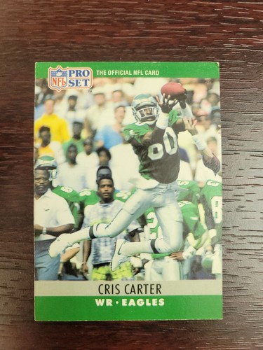 CRIS CARTER NFL CARD 1990 | eBay