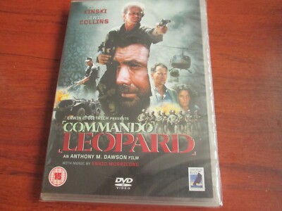 Commando Leopard (DVD 1985) NEW AND SEALED REGION 2 Lewis Collins ...
